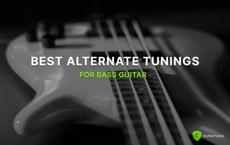 5 Best Alternate Tunings For Bass Guitar - Guitar Tuner - Guitar Tunio