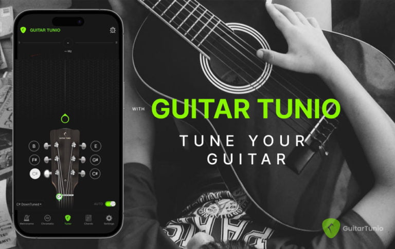 What Is Open C Sharp Tuning And How To Tune String - Guitar Tuner ...